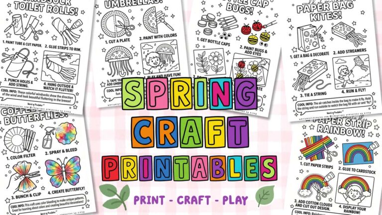10 Easy Spring Crafts for Kids: Fun, Floral, and Eco-Friendly! - World ...
