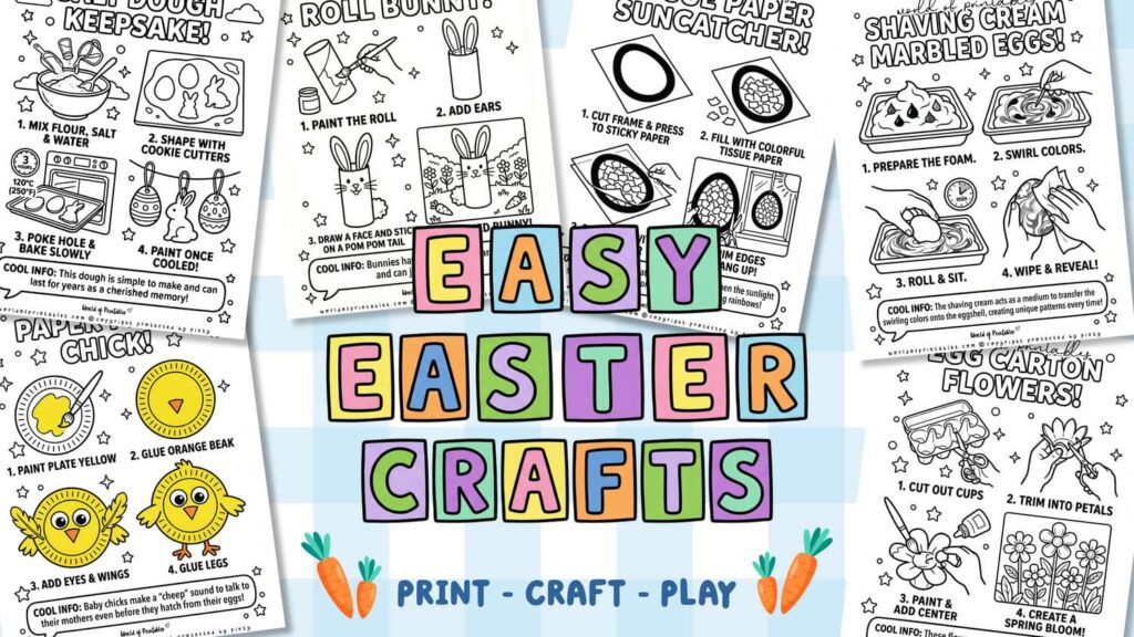 10 Easy Easter Crafts for Kids: Fun DIY Activities for Little Makers ...