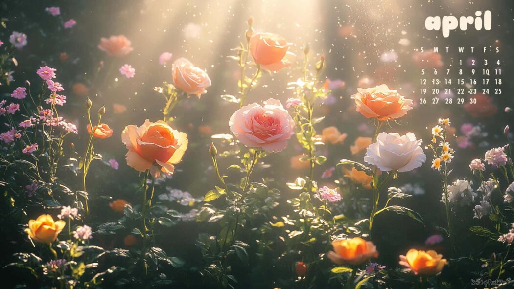 April Calendar Wallpaper | 50+ Free Desktop & Phone April Backgrounds