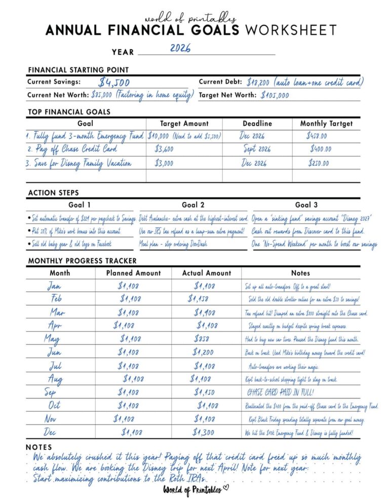 The Ultimate Budget Binder: Free Printables for Budgeting, Saving, Debt ...