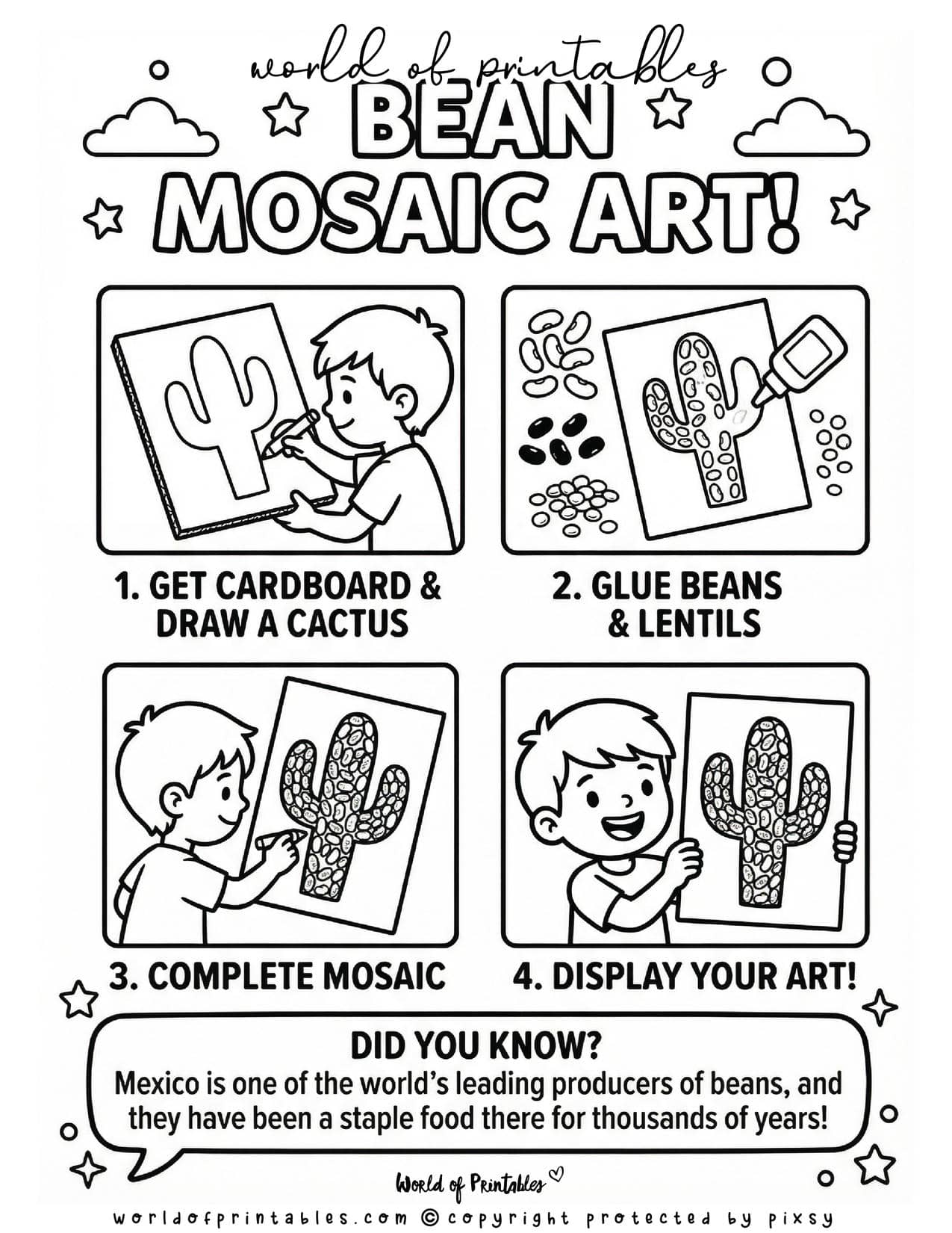 10 Easy Cinco de Mayo Crafts for Kids - World of Printables