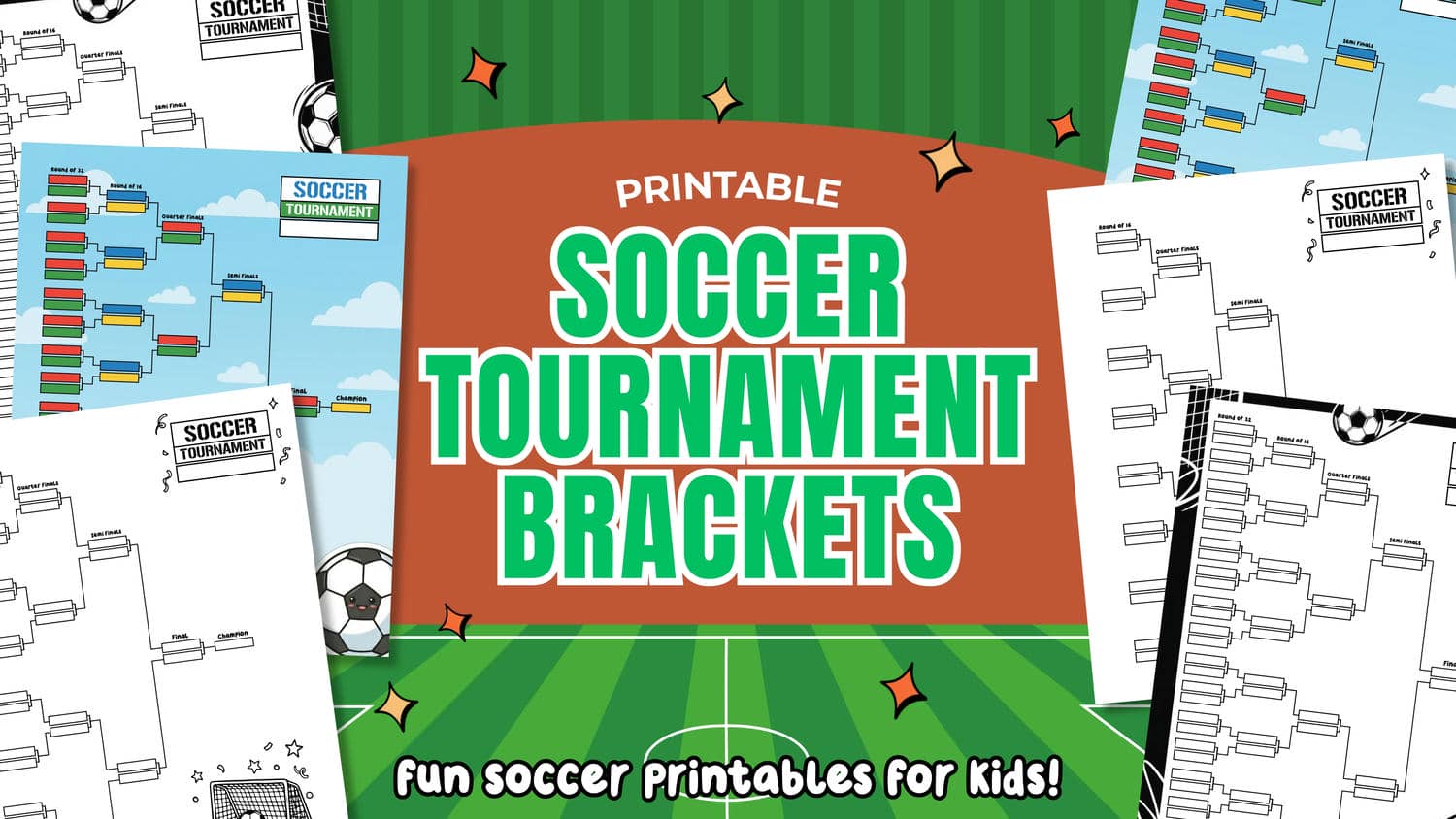 Printable Soccer Tournament Bracket Templates - World of Printables