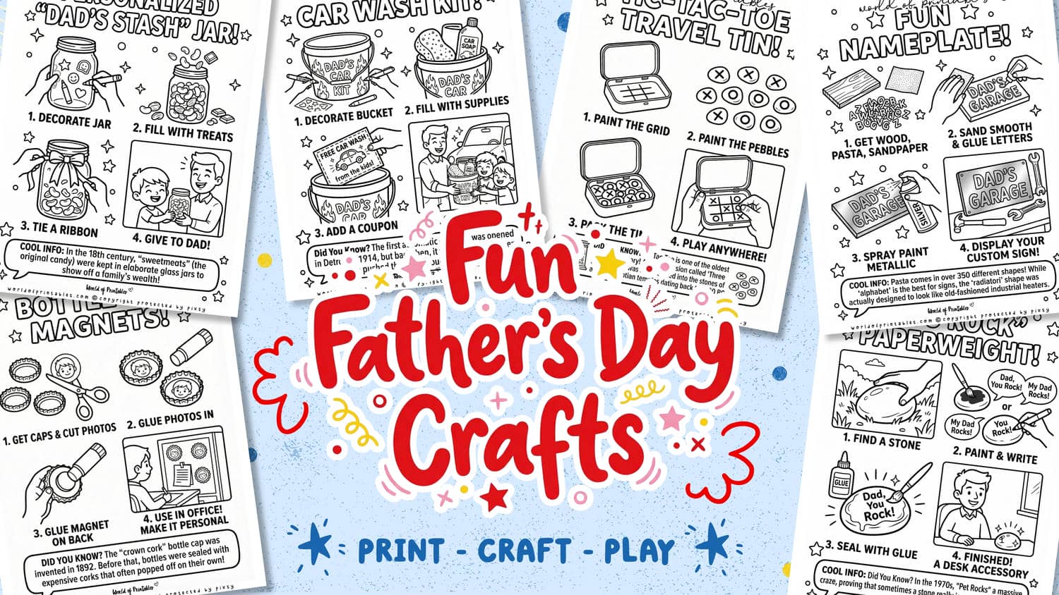 Father's Day Printables - World of Printables