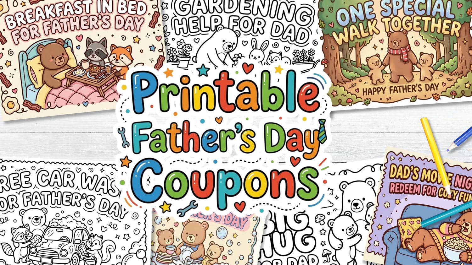 Free Printable Father’s Day Coupons - World of Printables